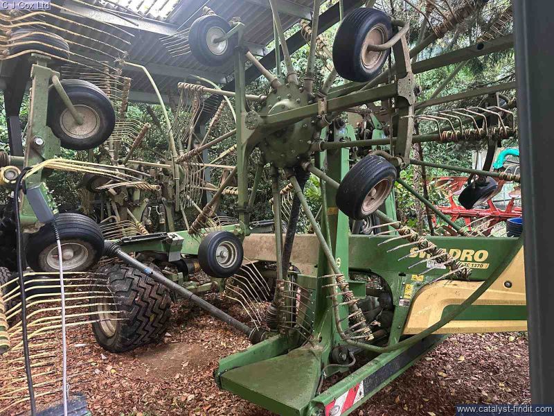 Krone Swadro Tc1370 4 Rotor Rake for sale - Catalyst FindIt